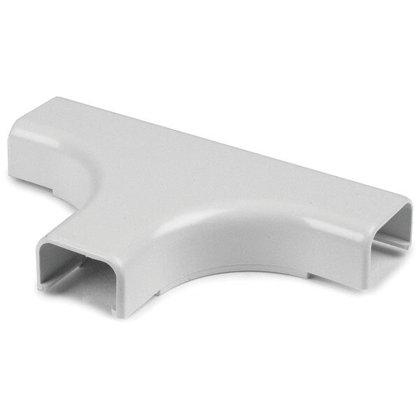Tee Cover, 1" Bend Radius, PVC, White, 1/bg