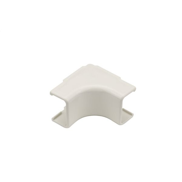 Internal Corner Cover, 3/4", 1" Bend Radius, PVC, Ivory, 1/bg