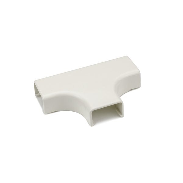 Tee Cover, 1-1/4", 1" Bend Radius, PVC, Ivory, 1/bg
