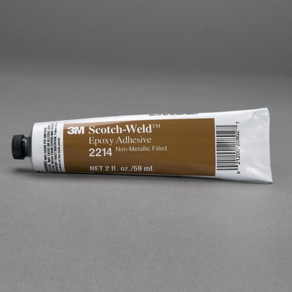 3M Scotch-Weld Epoxy Adhesive 2214, Non-Metallic Filled, Cream, 2 fl oz ...
