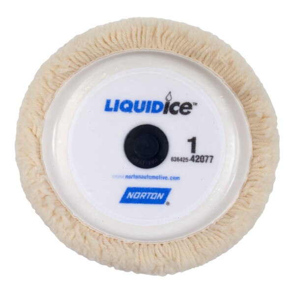 Norton 63642542077 8 In. Norton Liquid Ice Tan Buffing/Polishing H&L ...