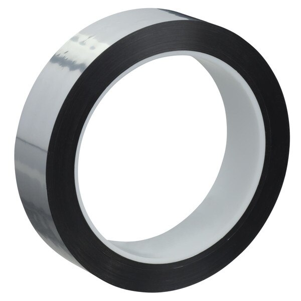 3M Polyester Film Tape 850, Silver, 3/8 in x 72 yd, 1.9 mil, 96 Roll/Case