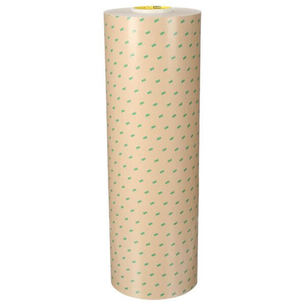 3M Adhesive Transfer Tape 9502, Clear, 48 in x 60 yd, 2 mil, 1 Roll/Case