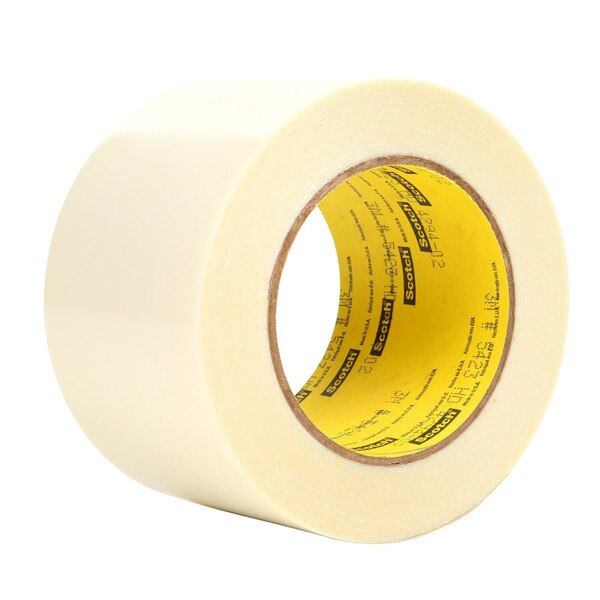 3M UHMW Film Tape 5423, Transparent, 3 in x 18 yd, 12 mil, 3 Roll/Case