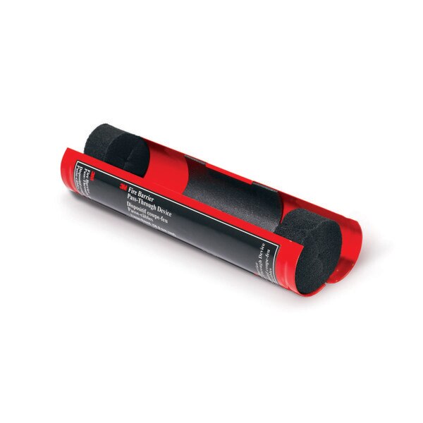 3M Fire Barrier Pass-Through Device PT2RD, 2 in Round, 6/Case