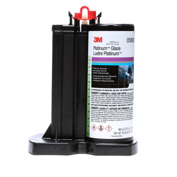 3M Platinum Glaze, 05862, 276 mL DMS Cartridge, 6 per case