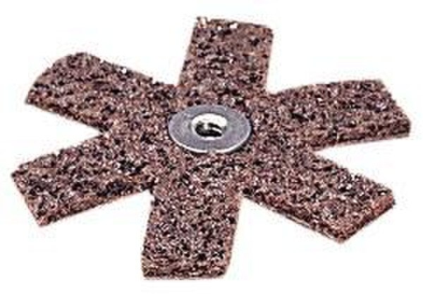 Scotch-Brite Star, 2 in A CRS LS, 25/Pac, 100 ea/Case