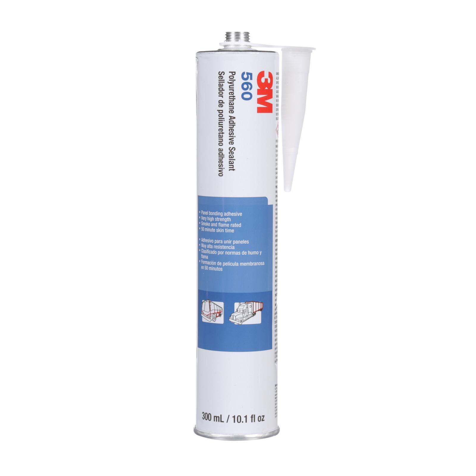 3M Polyurethane Adhesive Sealant 560, Gray, 310 mL Cartridge, 12/Case