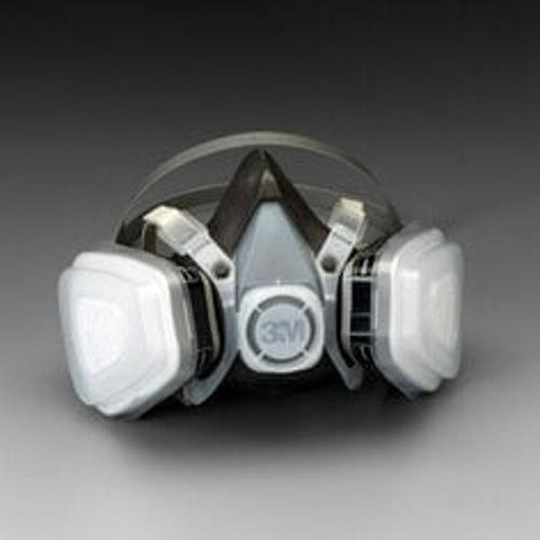 3M Half Facepiece Disposable Respirator Assembly 52P71, Organic Vapor ...