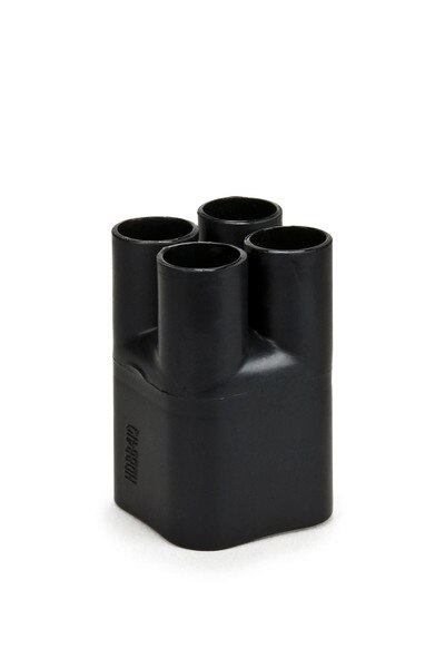 3M Heat Shrinkable Cable Breakout Boot HDBB-405-1-250: black, 4-way ...