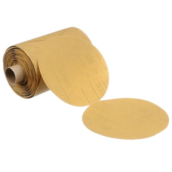 3M Stikit Gold Paper Disc Roll 216U, 5 in x NH P600 A-weight, 175 Discs ...