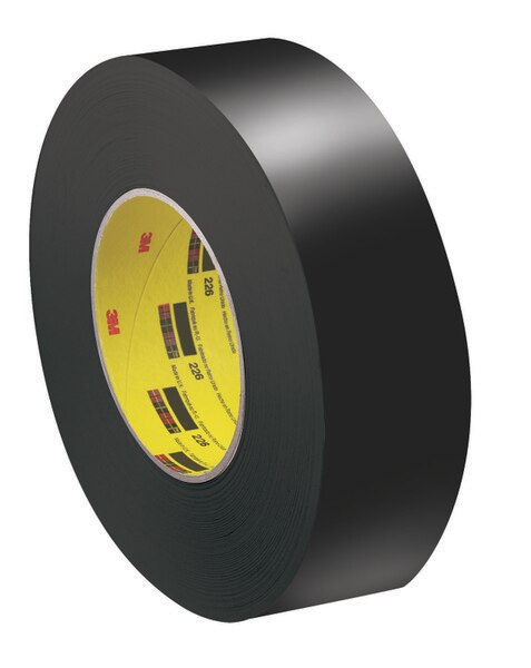 Scotch® Solvent Resistant Masking Tape 226, Black, 1/2 in x 60 yd, 10.6 ...