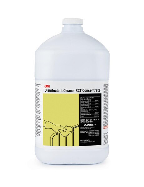 3M Disinfectant Cleaner RCT Concentrate, 1 Gallon, 4/Case