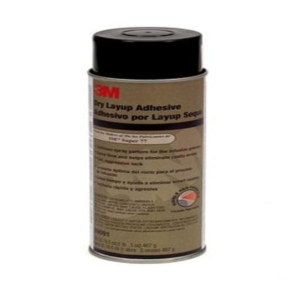 3M Dry Layup Adhesive 1.0 09091, 467g, aerosol, red, 12 Cans/Box, 12 ...