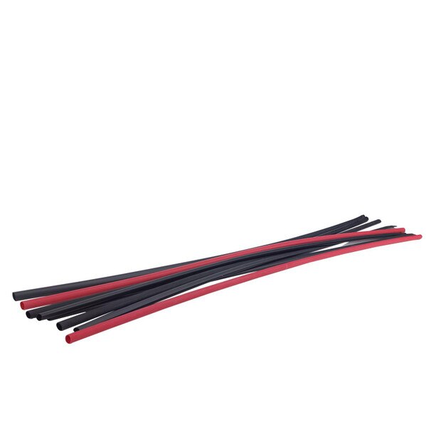3M Heat Shrink Thin-Wall Tubing FP-301-4-48"-Black-12 Pcs, 48 in Length ...