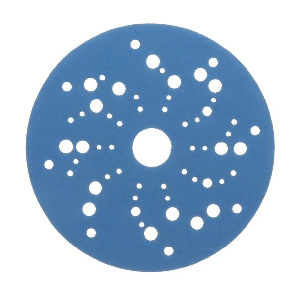 3M Hookit Blue Abrasive Disc Multi-hole, 36168, 5 in, 600 grade, 50 ...