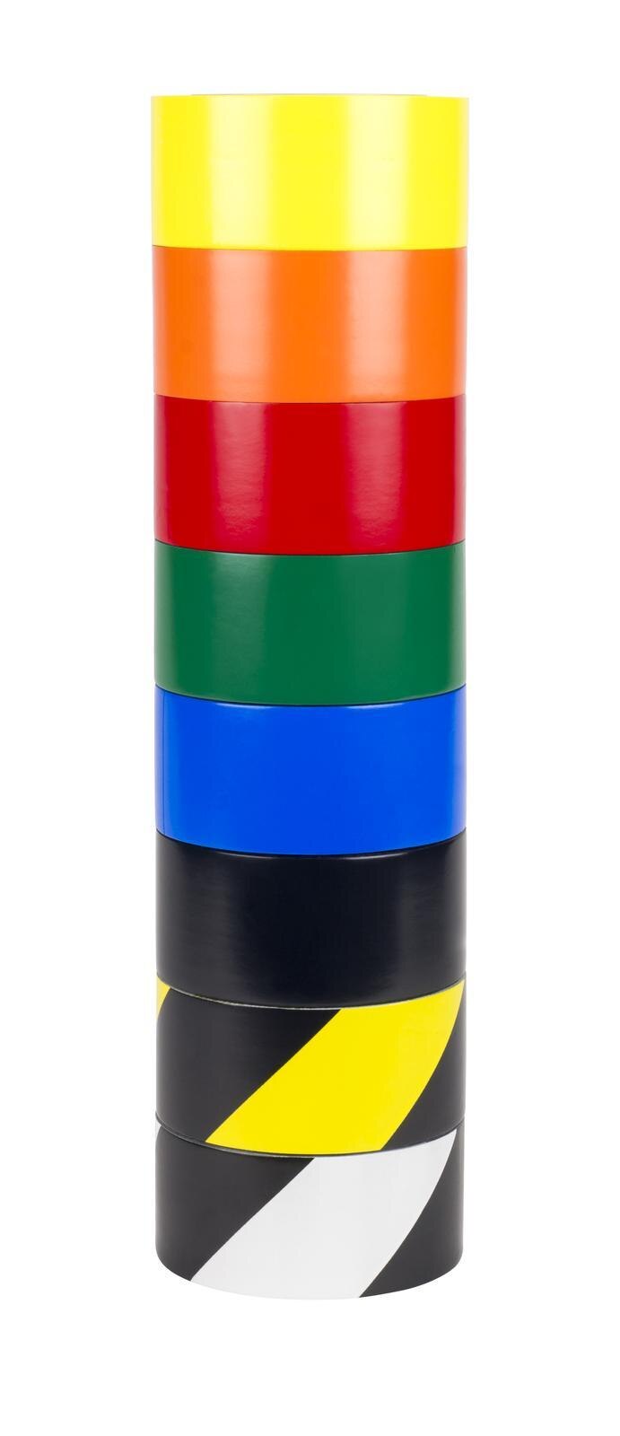 3M Vinyl Tape Safety and 5S Color Coding Pack, 1 Pack/Case