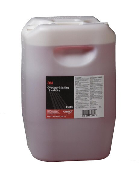 3M Overspray Masking Liquid Dry, 15 gal, 1 per case