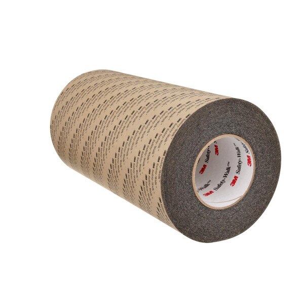 3M Safety-Walk Slip-Resistant General Purpose Tapes & Treads 610, Black, 12 in x 60 ft, Roll, 1/Case