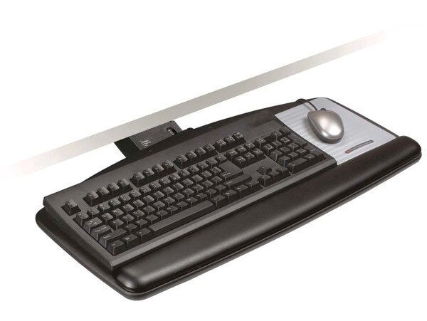 3M Adjustable Keyboard Tray AKT170LE, 26.5 in x 23 in x 8 in