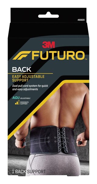 FUTURO Comfort Stabilizing Back Support, 46820ENR, Adjustable