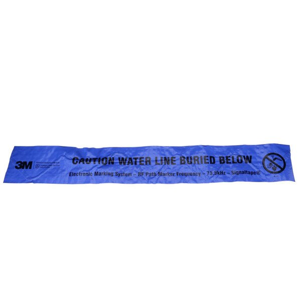 3M Electronic Marking System (EMS) Warning Tape 7903-XT, Blue, 6 in ...